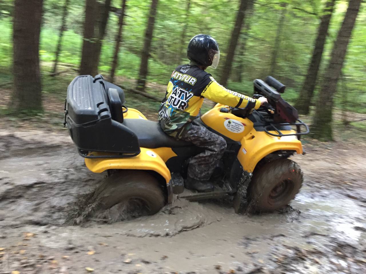 Atv In The Forest | Utopian Tours